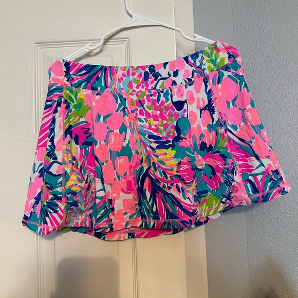 Lilly Pulitzer | Skirts | Lilly Pulitzer Gumbo Limbo Luxletic Skirt ...